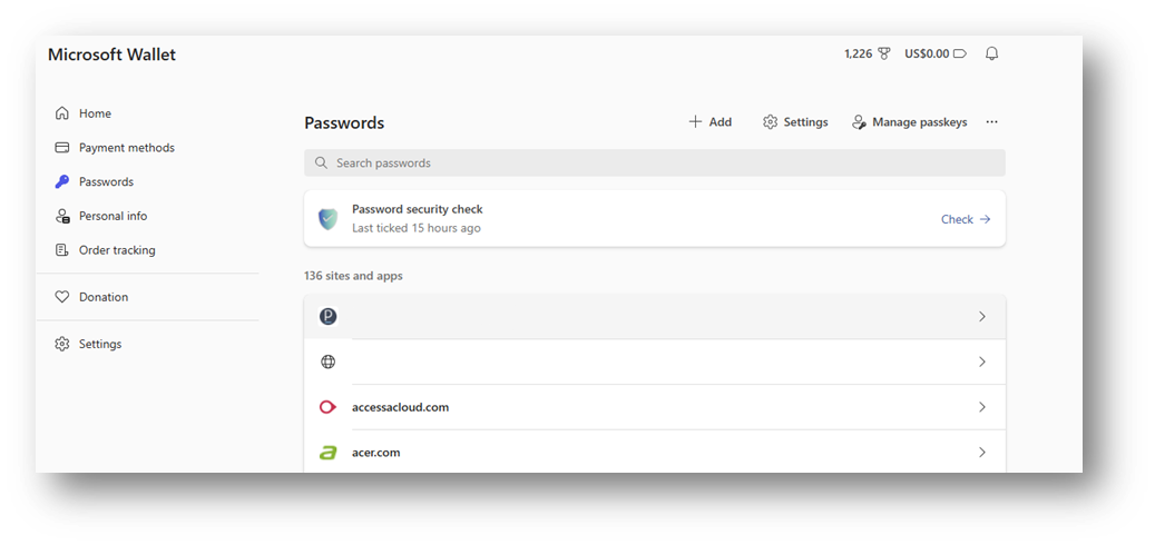 Managing saved passwords on Microsoft Edge – Tech Enthusiast UK blog